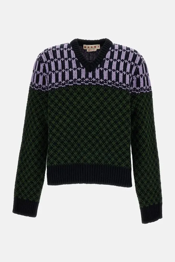 Marni Geometric Pattern Knitwear