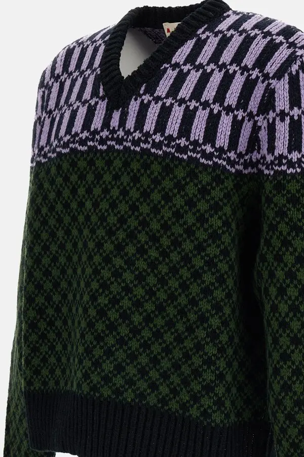 Marni Geometric Pattern Knitwear