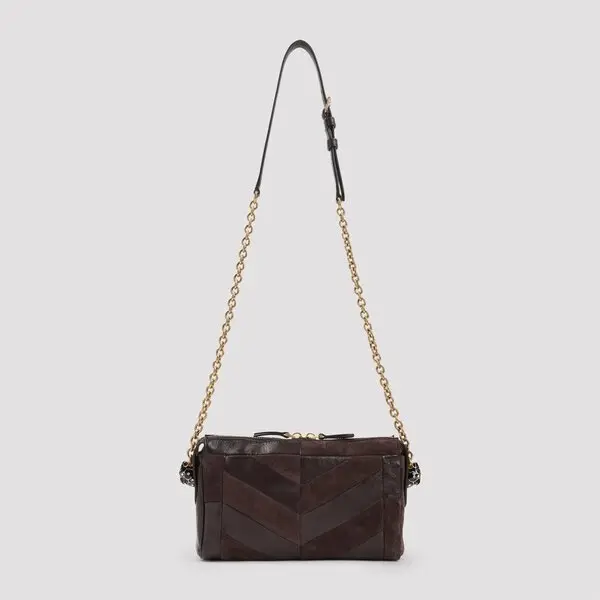 Valentino Garavani Small Panthea Shoulder Bag - Brown