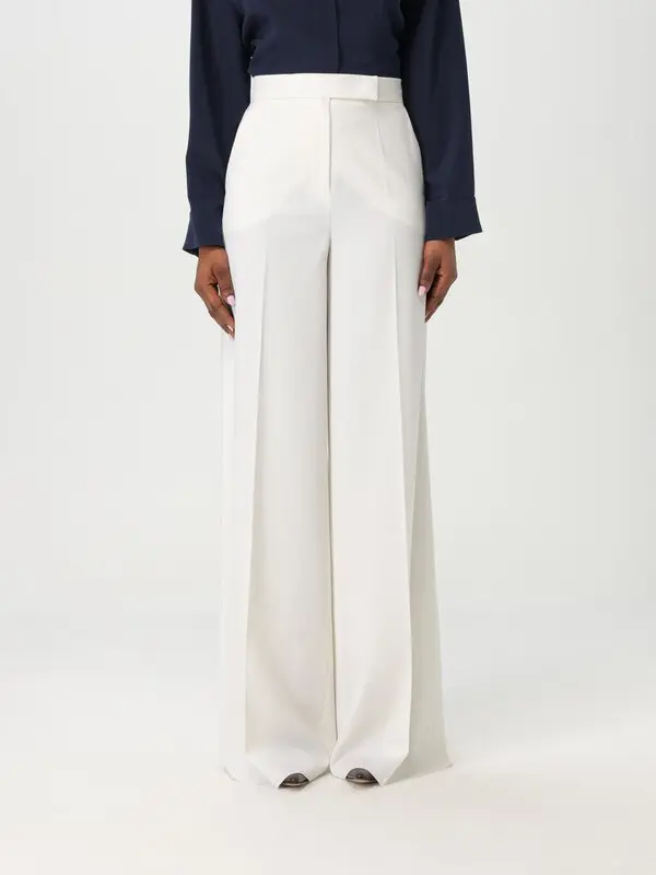 Max Mara Tailored Trousers - White