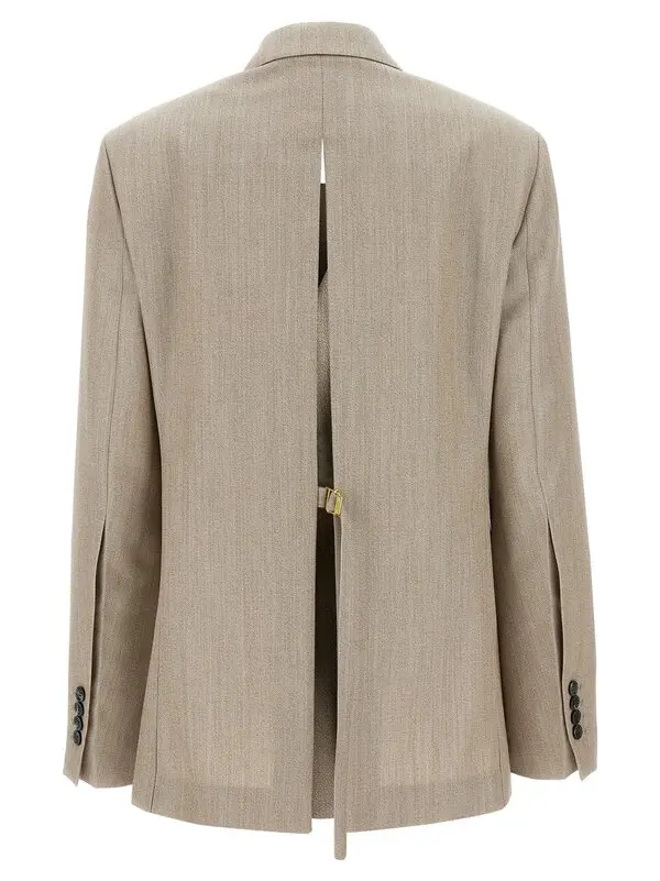 AMI Paris Maxi Split Blazer