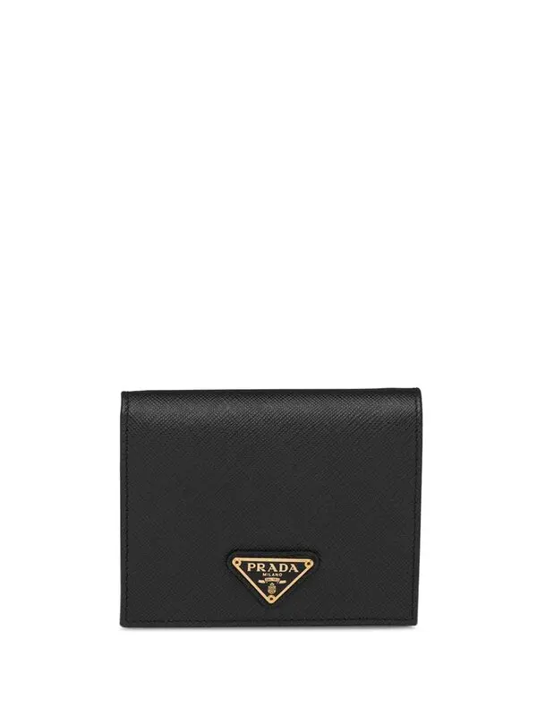 Prada Small Saffiano Leather Wallet - Black