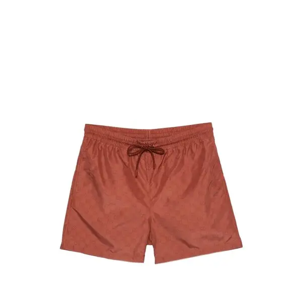 Gucci Beachwear Swim Shorts - Brown