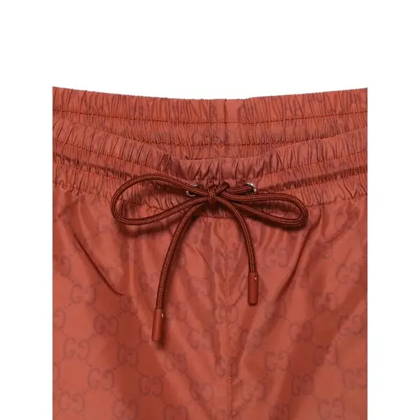 Gucci Beachwear Swim Shorts - Brown