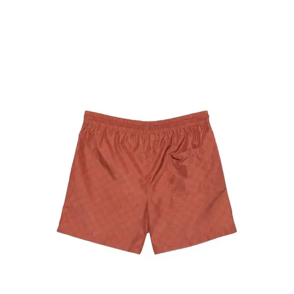 Gucci Beachwear Swim Shorts - Brown