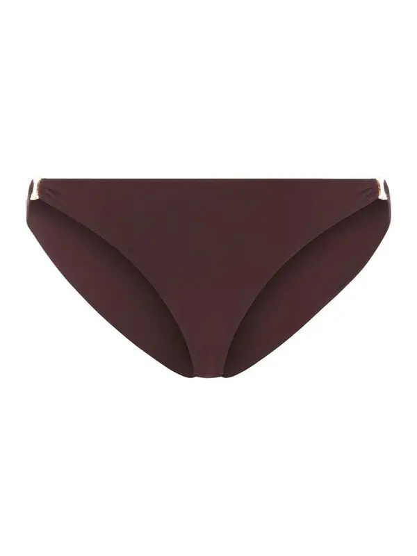 Celine Triomphe Swimsuit Bottom In Matte Jersey - Multicolor