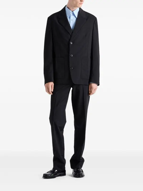 Prada Wool Trousers - Multicolor