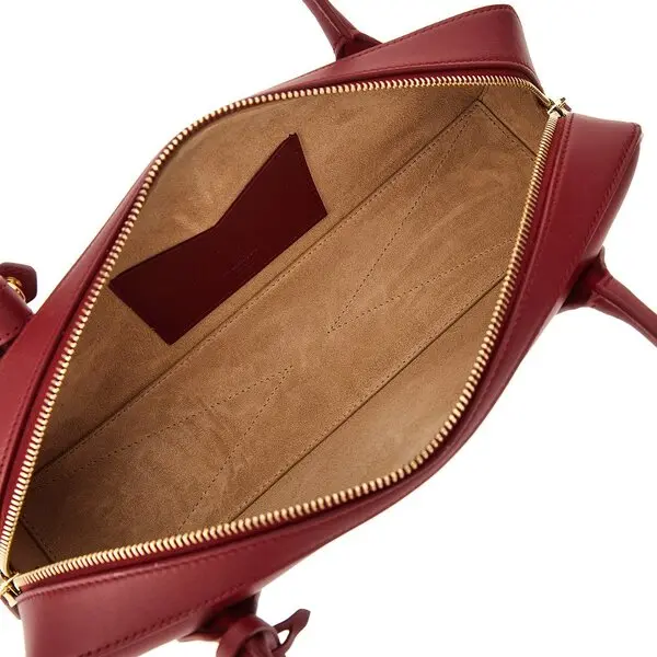 Alaïa Leather Medium 'le Teckel' Bag - Red