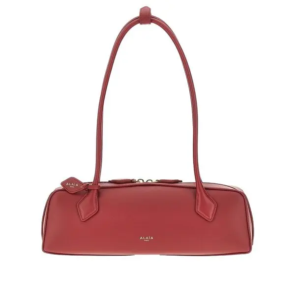 Alaïa Leather Medium 'le Teckel' Bag - Red