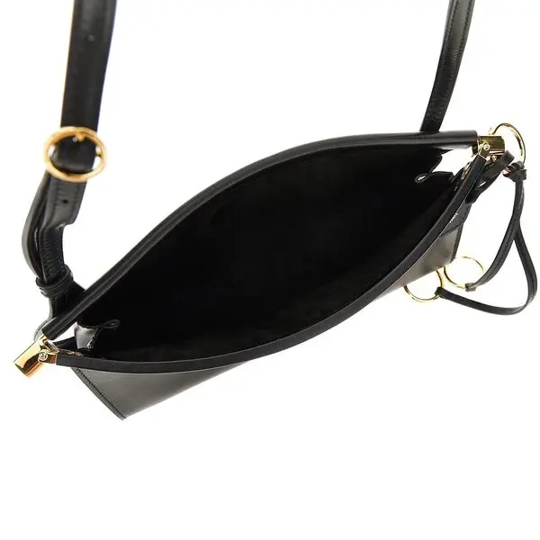 Alaïa Leather Le Click East West Bag - Black