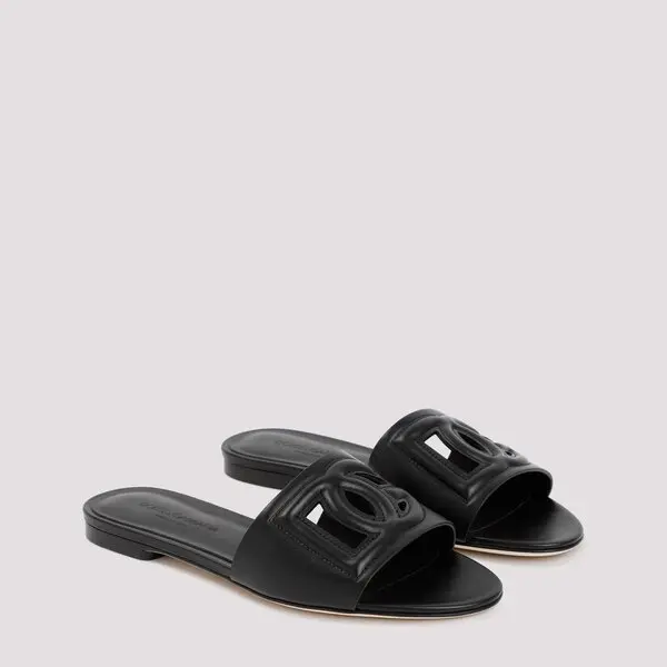 Dolce & Gabbana Flat Slides Sandals