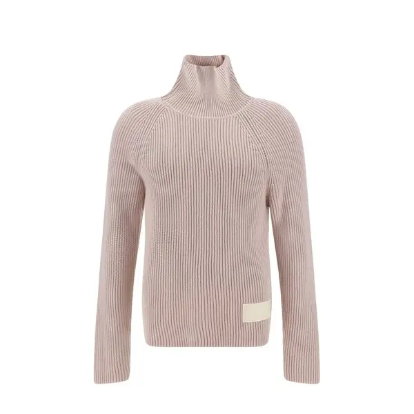 AMI Paris Turtleneck Sweater - Pink