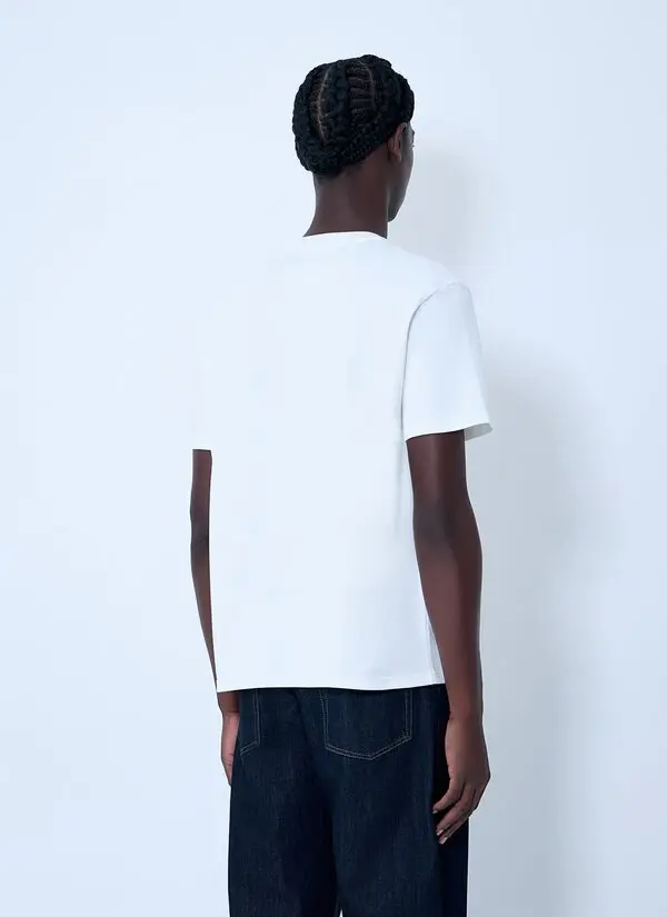 JIL SANDER Logo Print T-shirt - White