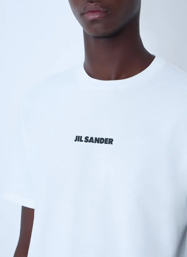JIL SANDER Logo Print T-shirt - White