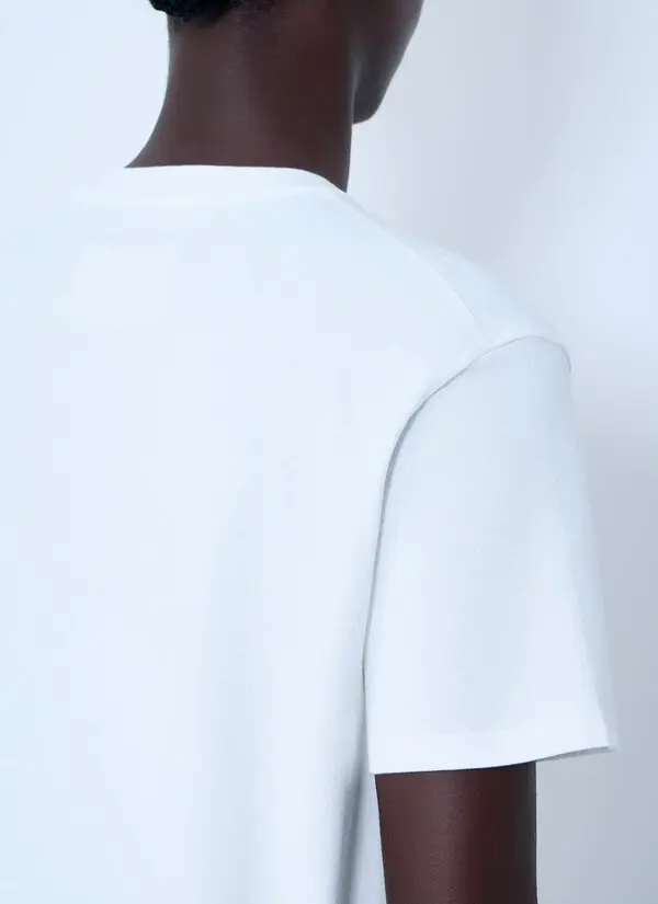 JIL SANDER Logo Print T-shirt - White