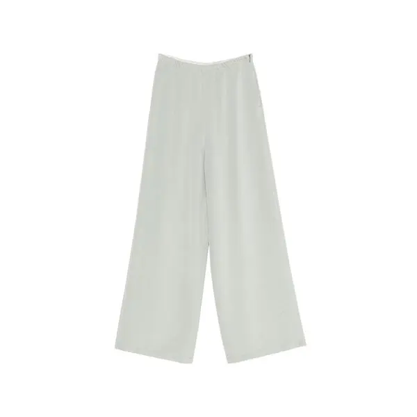 Max Mara Trousers Palazzo Pants - Green