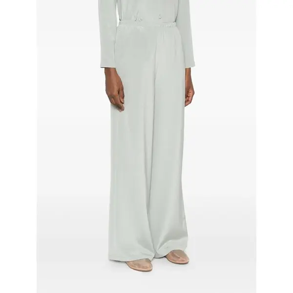 Max Mara Silk Palazzo Pants