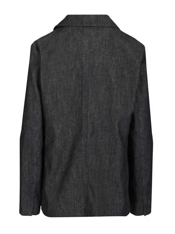 Max Mara Leone Stretch Denim Jacket - Blue