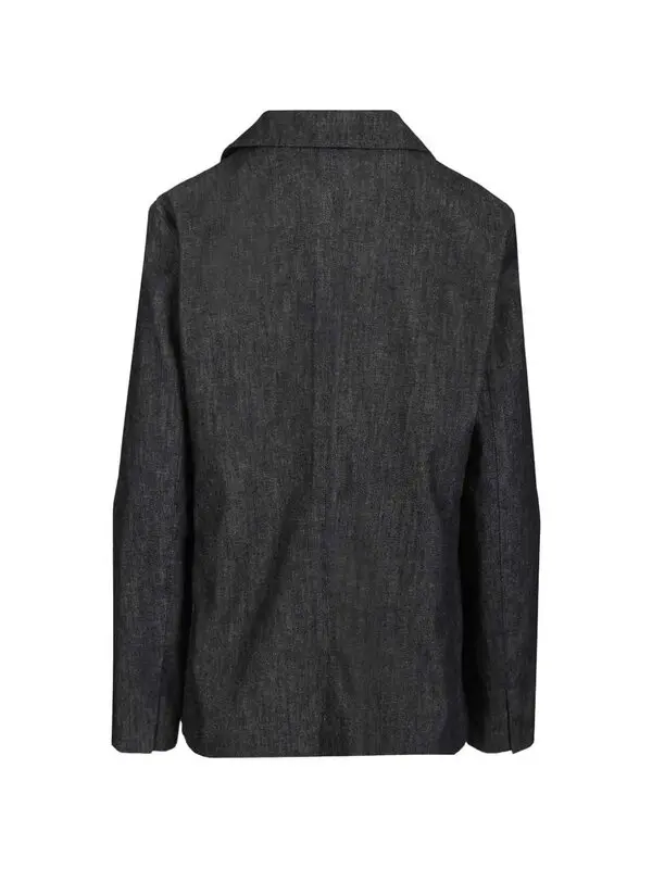 Max Mara Leone Stretch Denim Jacket - Blue