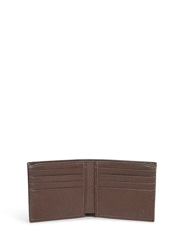 Gucci Beige And Dark Brown Ophidia Bi-fold Wallet
