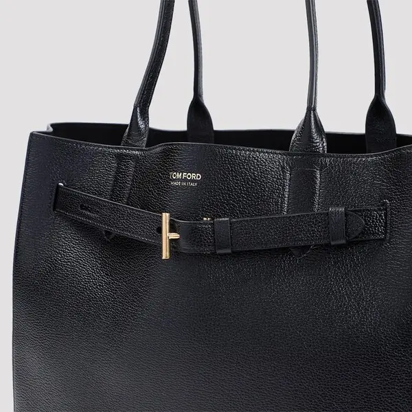 TOM FORD Medium Tote Bag - Black