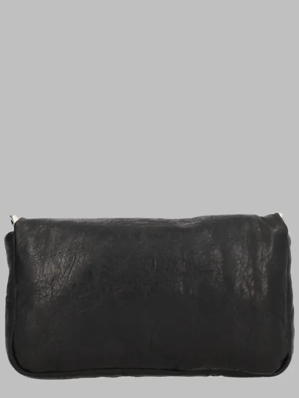 Rick Owens Borsa In Pelle Pillow Griffin - Black