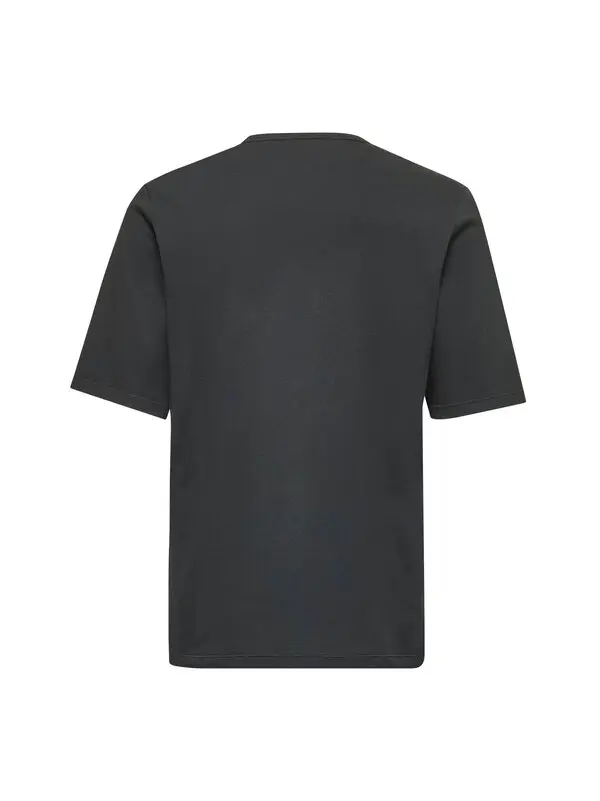 Saint Laurent Black Cotton T-shirt