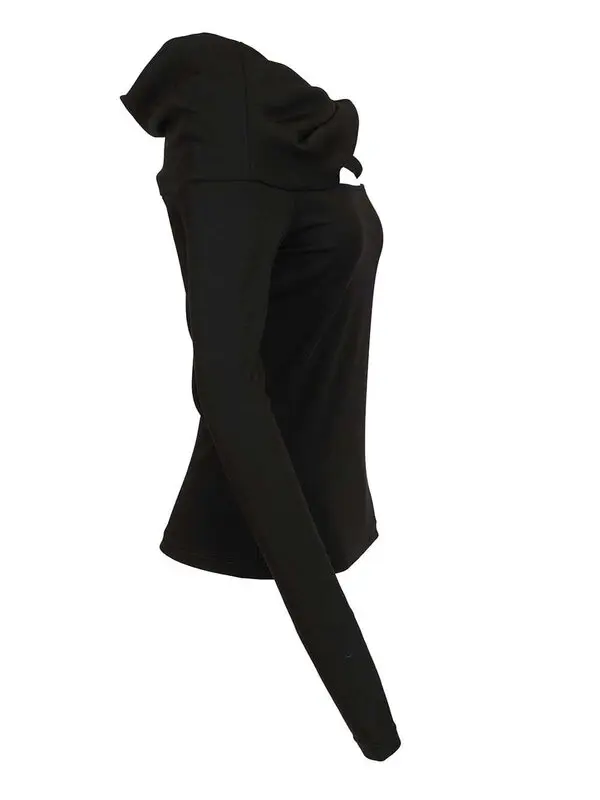 Max Mara Orafa Off-shoulder Top - Black