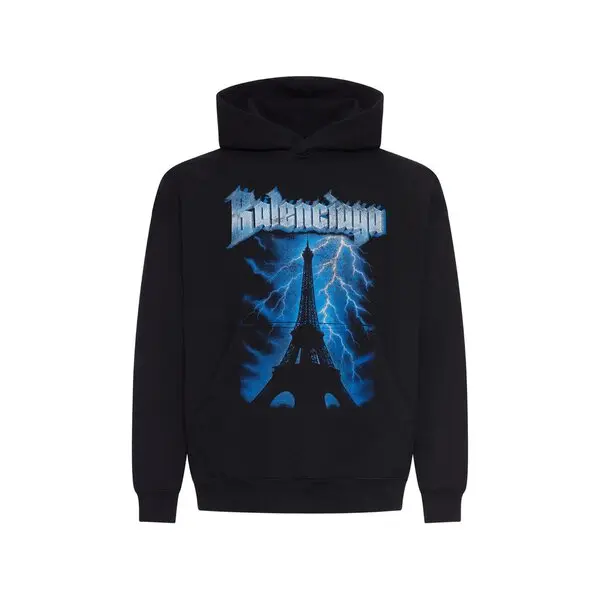 Balenciaga Sweaters & Knitwear Hoodies - Black