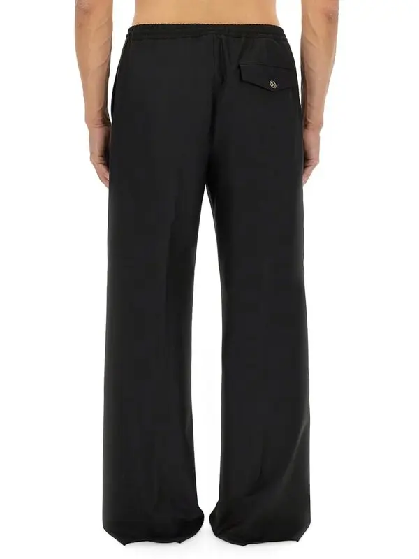 Moschino Wool Canvas Pants