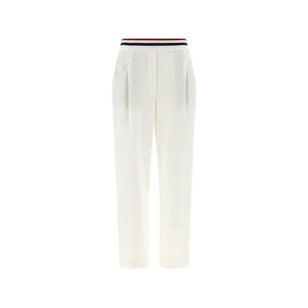 Brunello Cucinelli Trousers Tapered Trousers - White