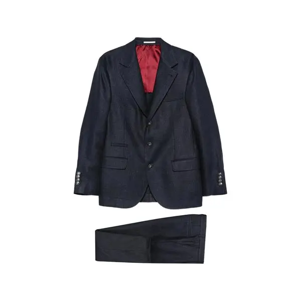 Brunello Cucinelli Suits Single Breasted Suits - Blue