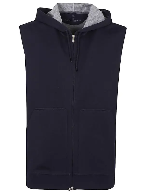 Brunello Cucinelli Sleeveless Hoodie