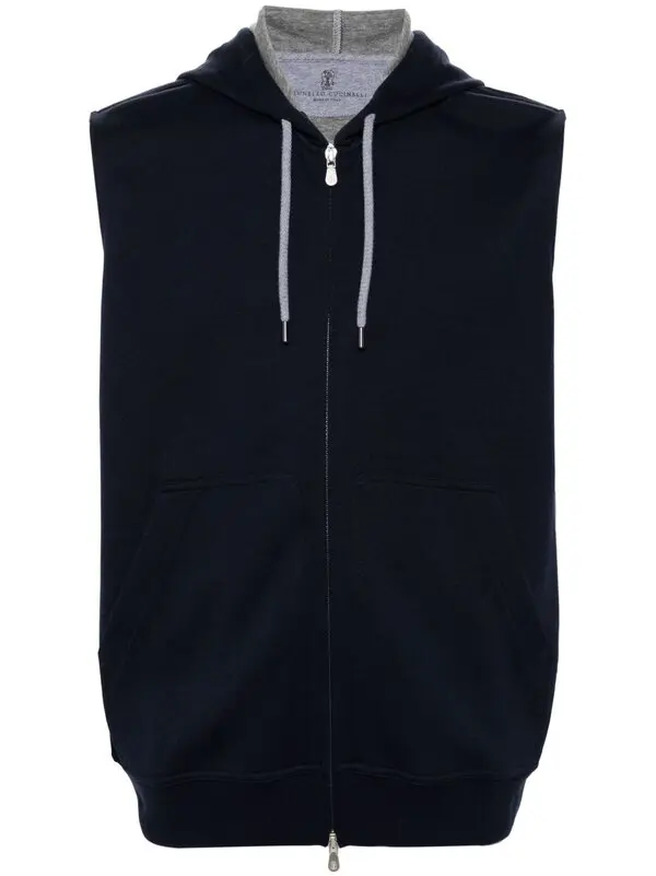 Brunello Cucinelli Sleeveless Hoodie