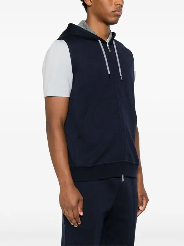 Brunello Cucinelli Sleeveless Hoodie