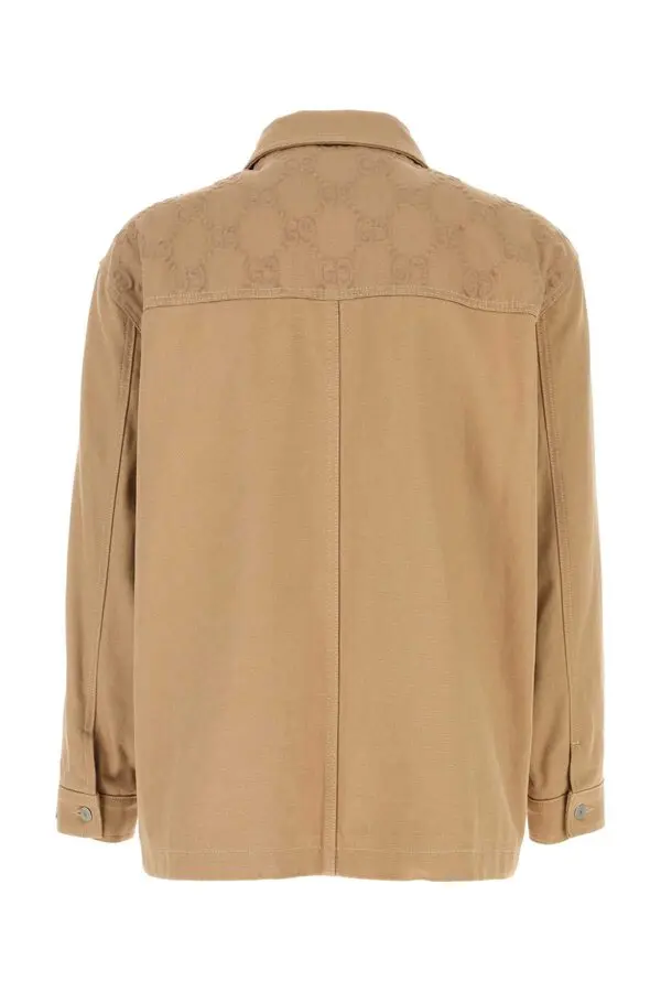 Gucci Camel Cotton Jacket