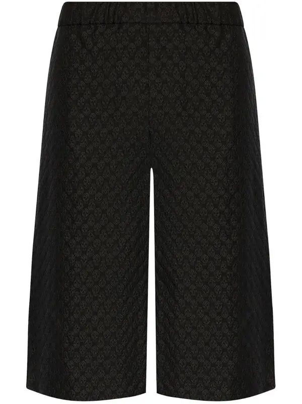 Alexander McQueen Skull Print Bermuda Shorts - Multicolor