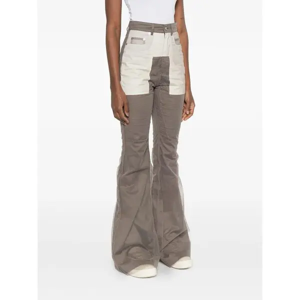 Rick Owens Trousers Flared Trousers