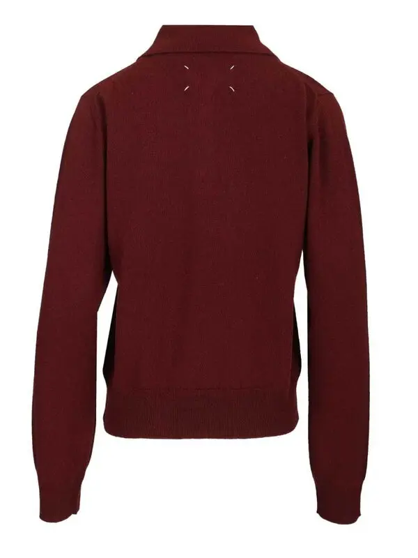 MAISON MARGIELA Wool Polo Shirt - Multicolor