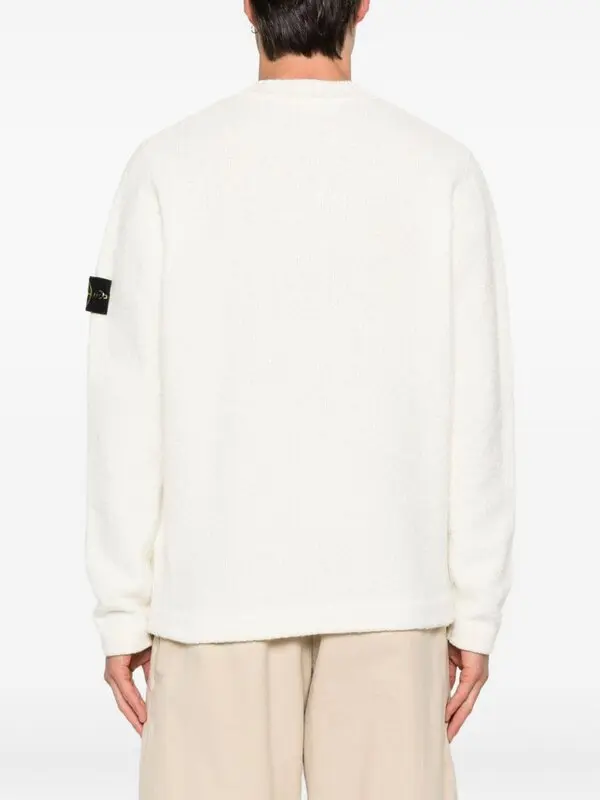 Stone Island Wool Blend Crewneck Sweater - Multicolor