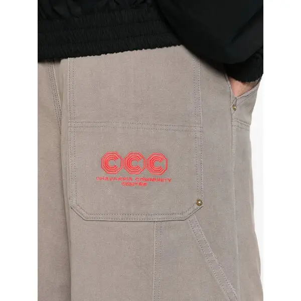 WILLY CHAVARRIA Grey Shorts Cargo Shorts