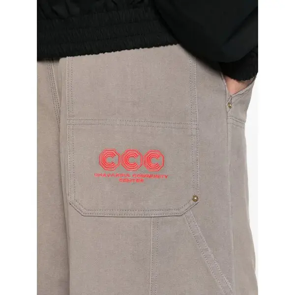WILLY CHAVARRIA Grey Shorts Cargo Shorts