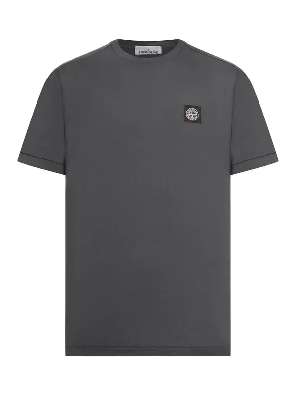Stone Island Short-sleeve T-shirt With Compass Patch