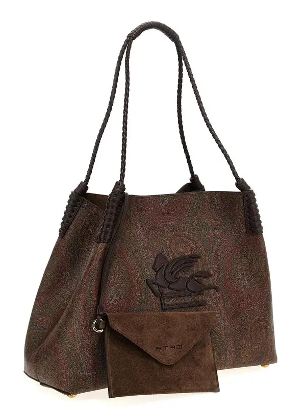 Etro Libra Shopping Bag - Brown