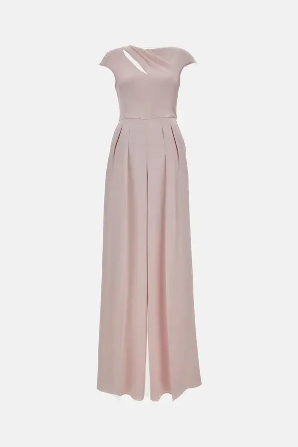 Max Mara Envers Satin Jumpsuit - Multicolor