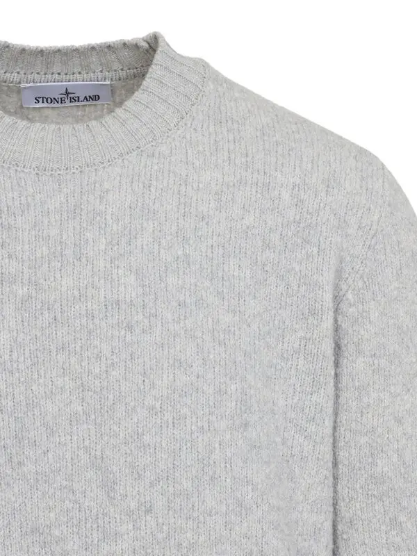 Stone Island Wool Blend Crewneck Sweater