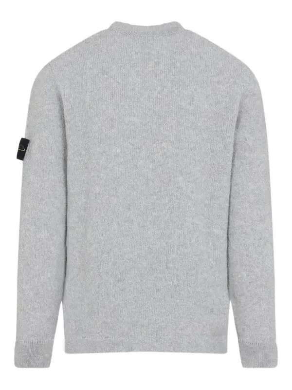 Stone Island Wool Blend Crewneck Sweater - Multicolor