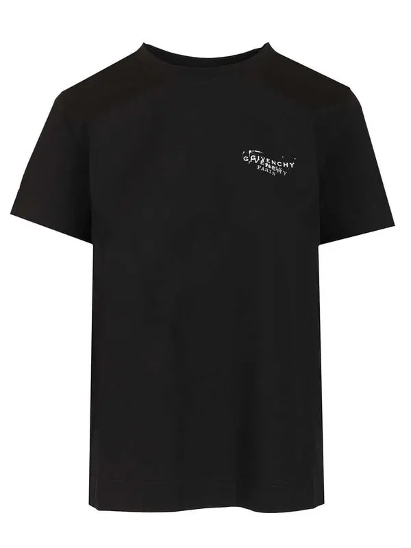 Givenchy Regular Cotton Jersey T-shirt - Black