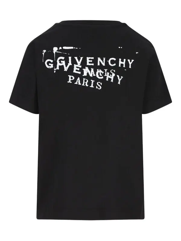 Givenchy Cotton Jersey T-shirt - Black
