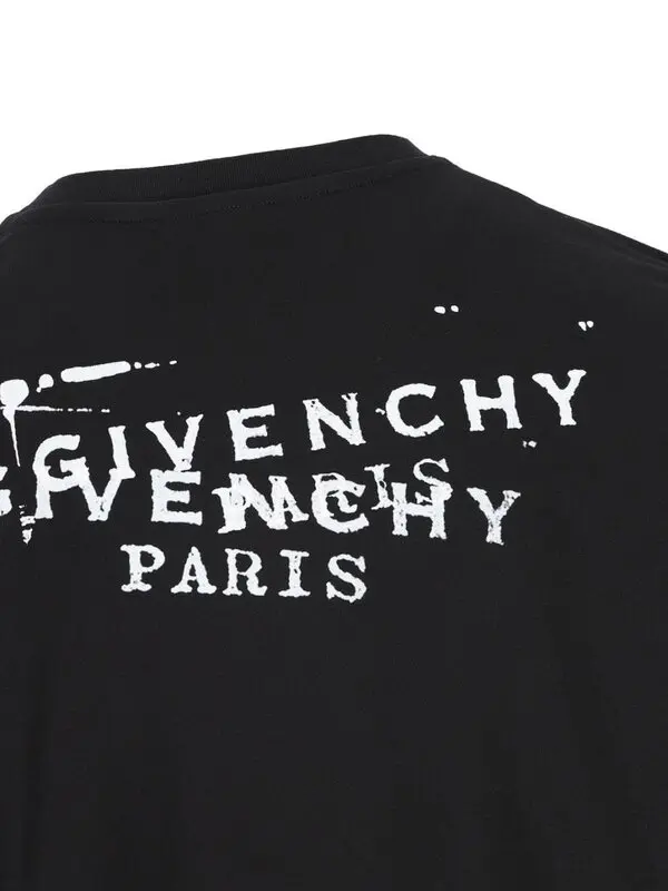 Givenchy Cotton Jersey T-shirt - Black